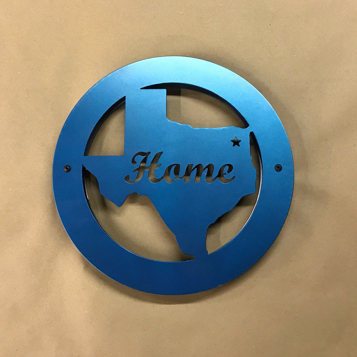 Metal Texas Home Sign. | Etsy