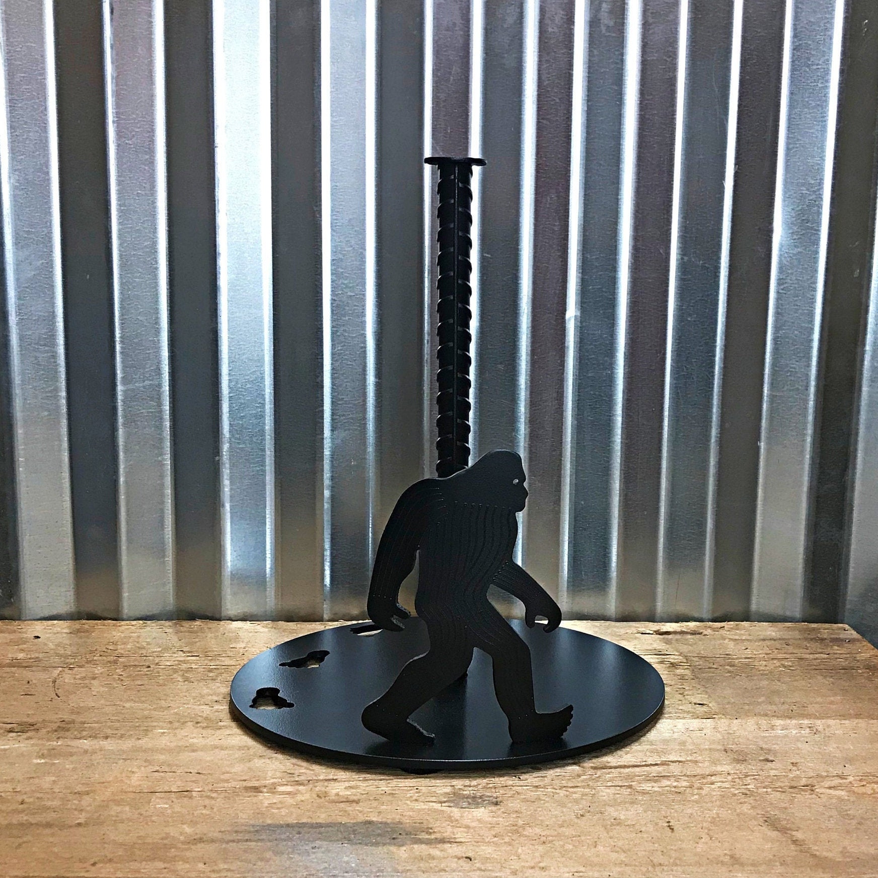 Sasquatch BigFoot Paper Towel Holder