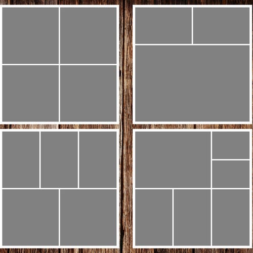12 X 12 Template Pack No.2 INSTANT DOWNLOAD Storyboard - Etsy