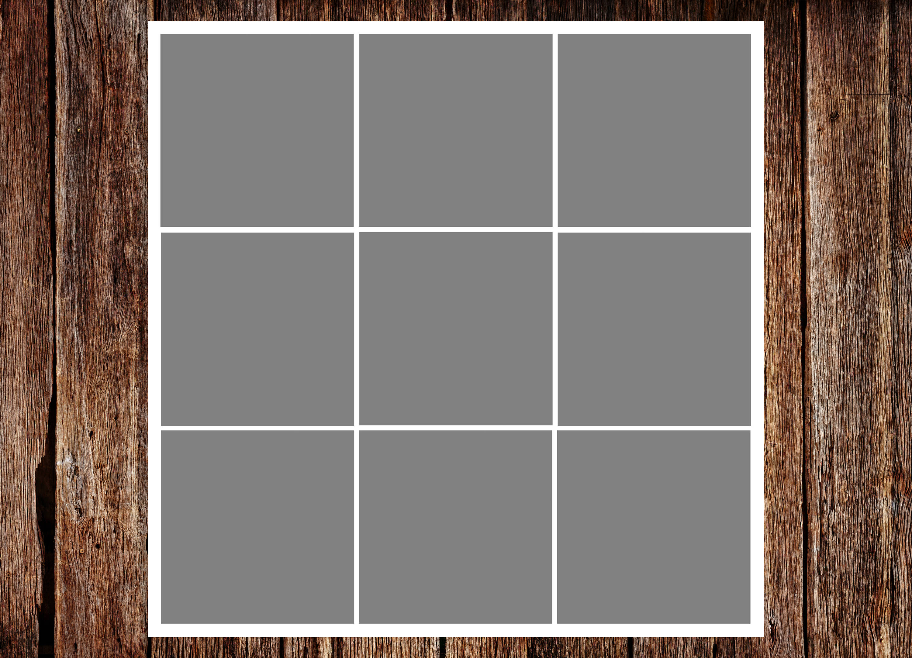 INSTANT DOWNLOAD Storyboard Template Photo Collage Template 12 X 12 ...