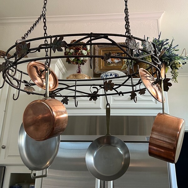 Hanging Pot Rack - Etsy