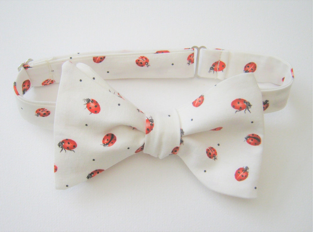 Ladybird Self Tie Bow Tie, Lady Bug, Tie for Gardener,insect Lover ...