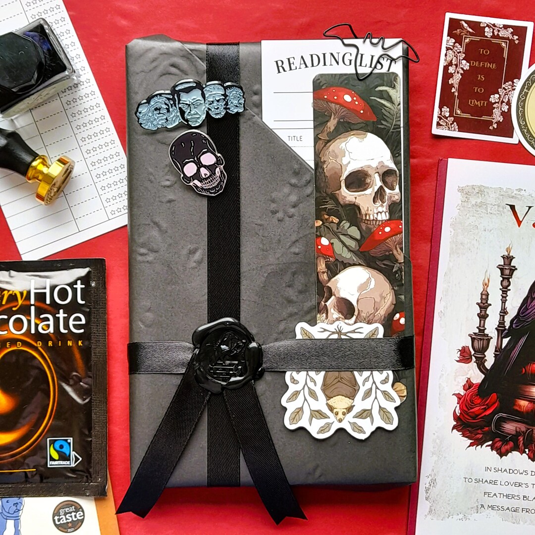 Blind Date With a Book Box - Premium Gothic Horror Mystery Box ...