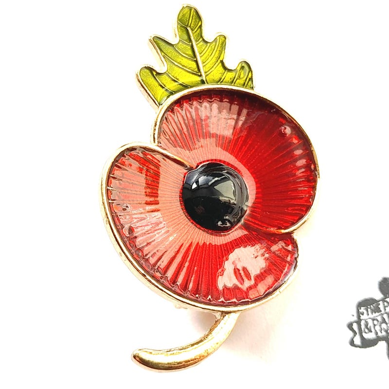 Remembrance Day Poppy Pins - Etsy