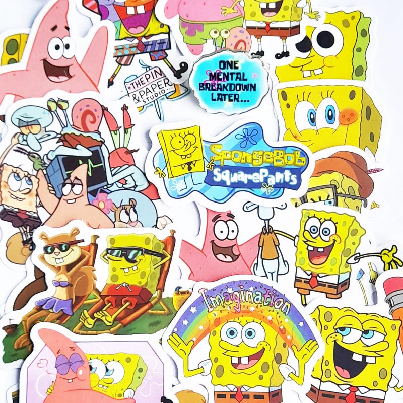 Spongebob Pin - Etsy