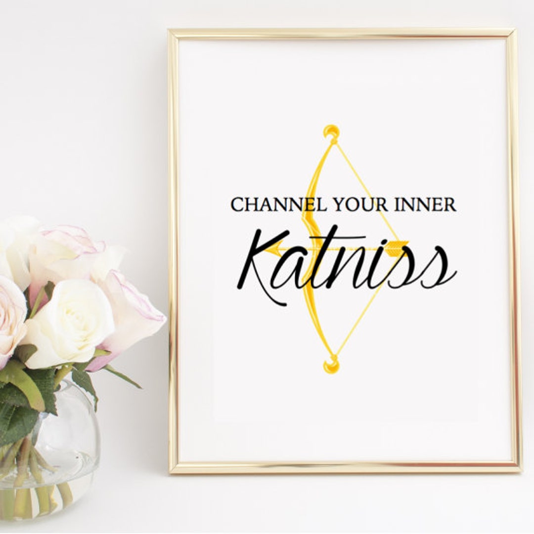 Channel Your Inner Katniss - Bow and Arrow - Home Decor Hunger Games ...