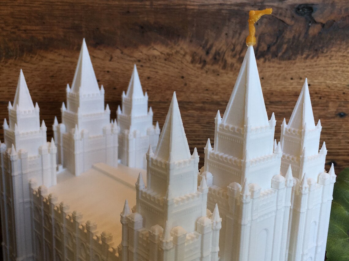 Salt Lake City Utah Temple Statue made to Order - Etsy