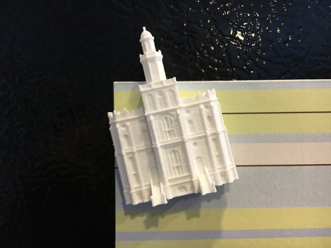 St. George, Utah 3D Temple Fridge Magnet (made to Order) - Etsy
