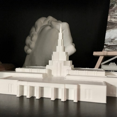 Salt Lake City Utah Temple Statue made to Order - Etsy