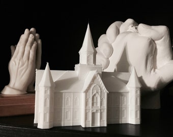 Provo Utah Latter-day Temple Model Statue LDS the Church - Etsy