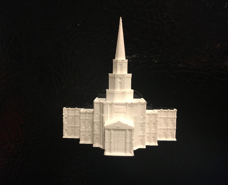 Houston TX 3D Temple Fridge Magnet made to Order - Etsy Singapore