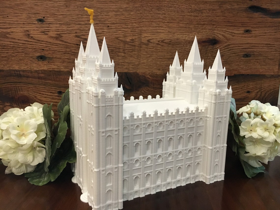 Salt Lake City Utah Temple Statue made to Order - Etsy