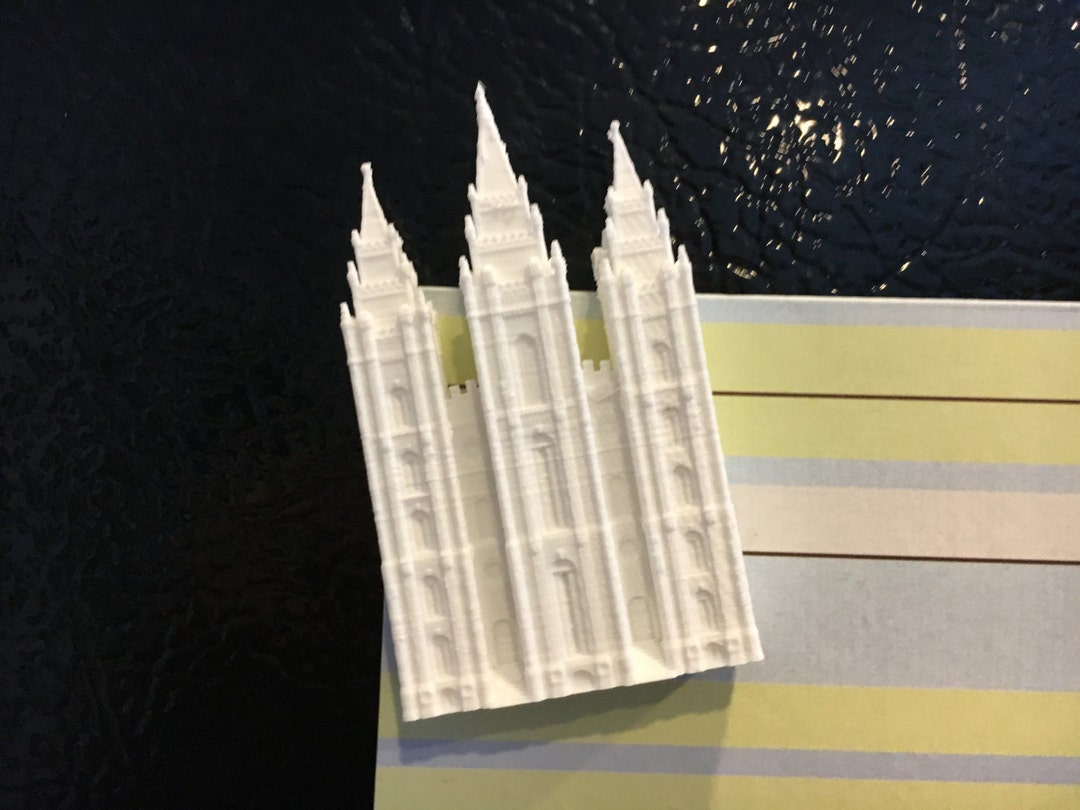 Salt Lake City, Utah 3D Temple Fridge Magnet (made to Order) - Etsy