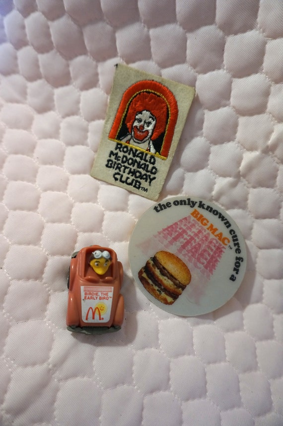 Vintage McDonald's BIG MAC Attack Pin Advertising Pre… - Gem