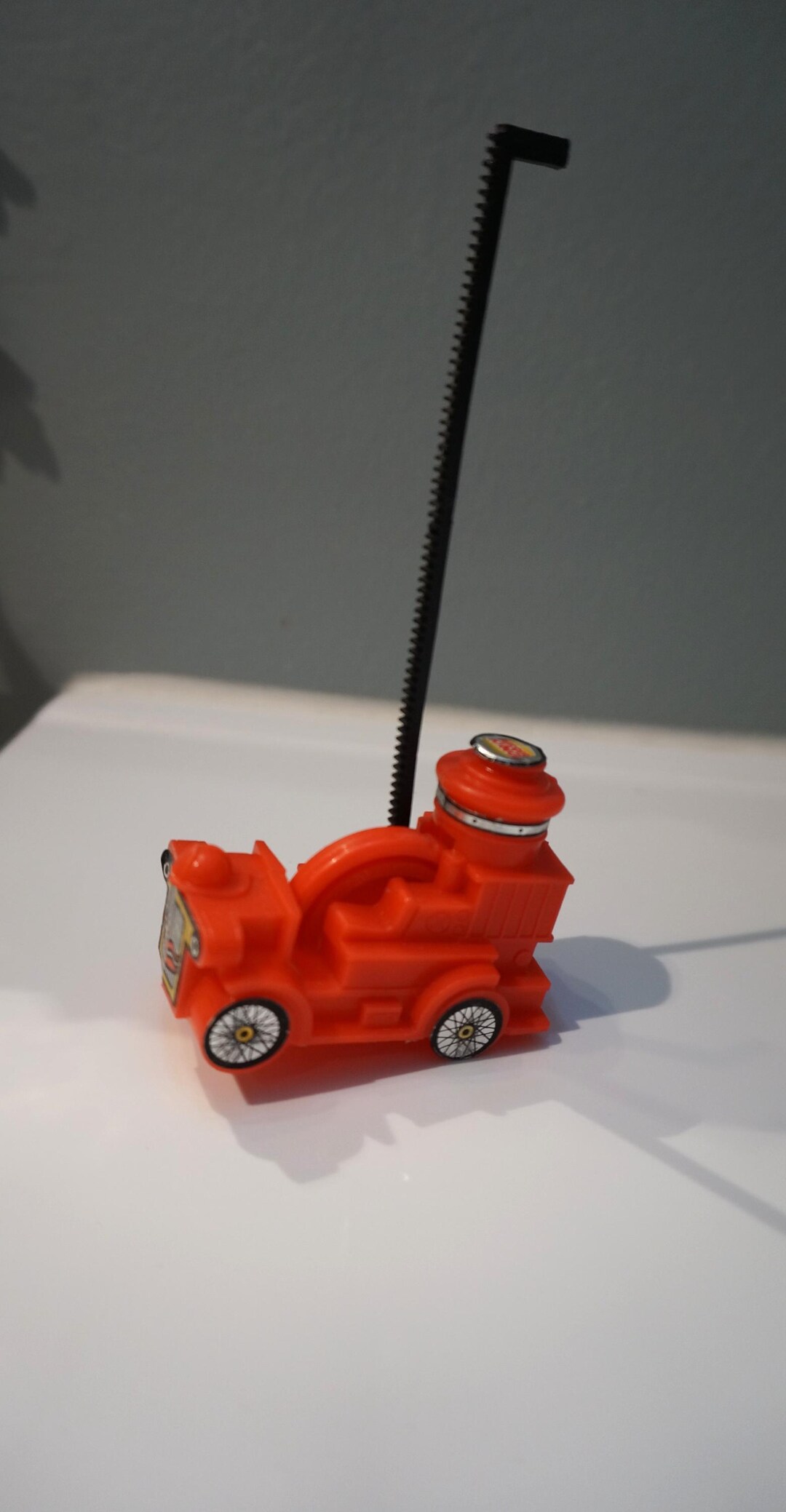 Vintage Burger King Plastic Pull Zip Cord Toy - Red Train - Etsy