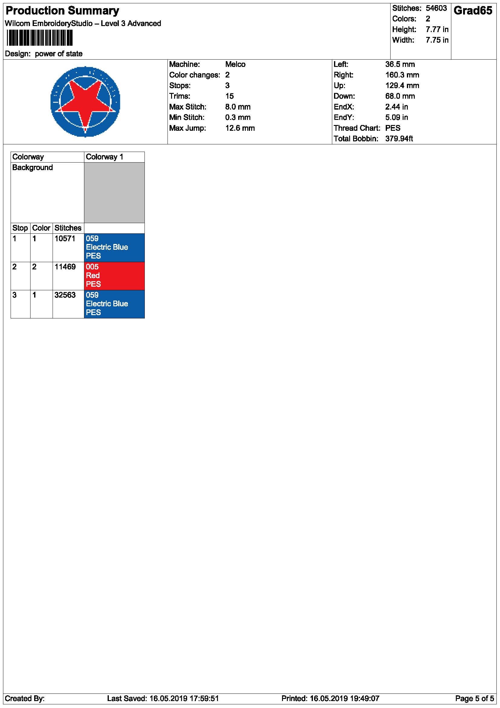 Machine Embroidery Design. A Simple Decoration Symbol Power of - Etsy