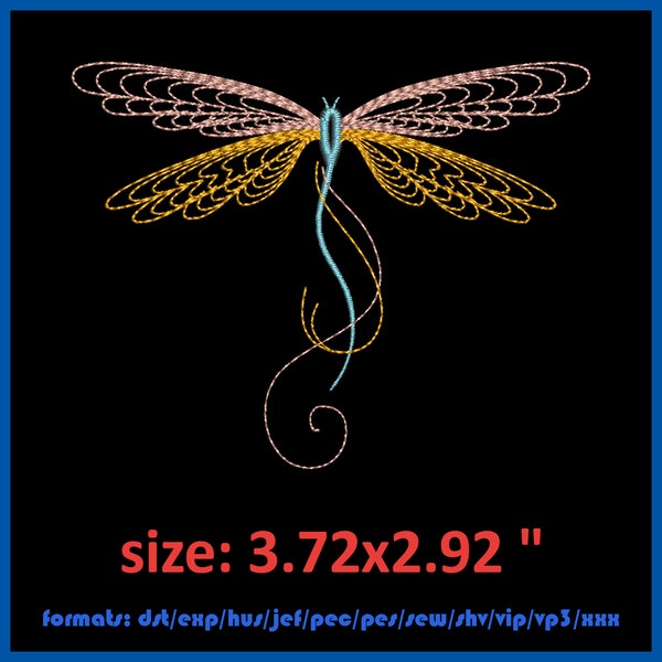 Dragonfly Applique - Etsy Canada