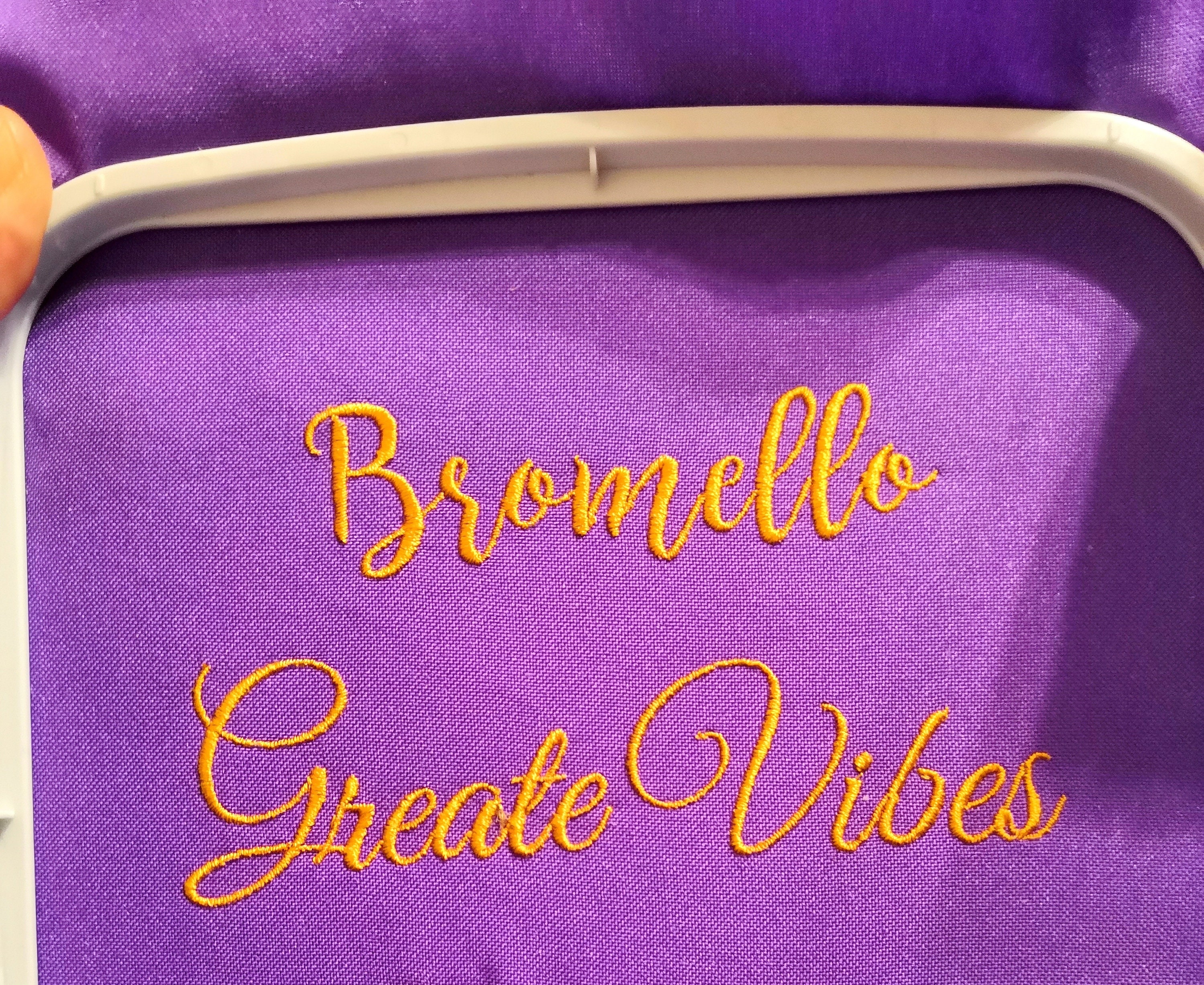 Bromello Font Embroidery Design 0.51/2 1 1.5 2 2.5 3 | Etsy