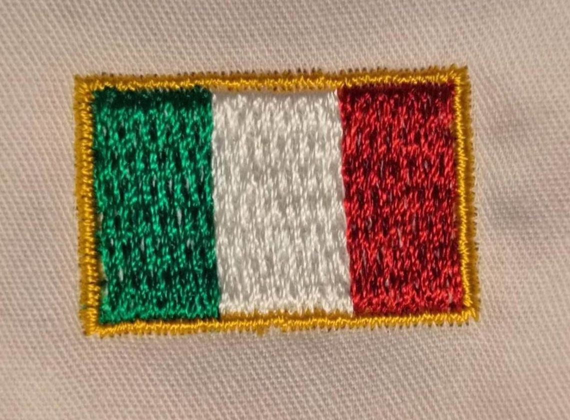 Italian Flag Embroidery Machines Design Instant Download Digital Files ...