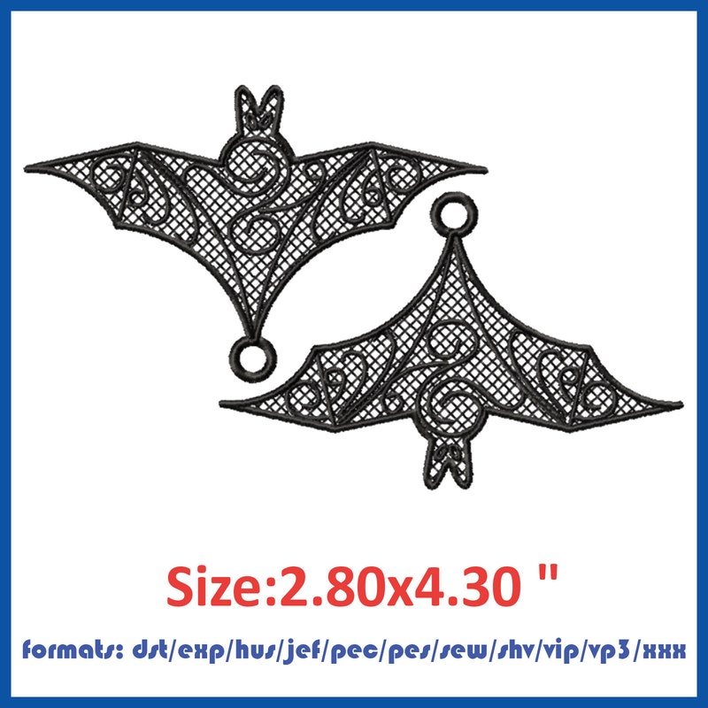 Lace Bat - Etsy