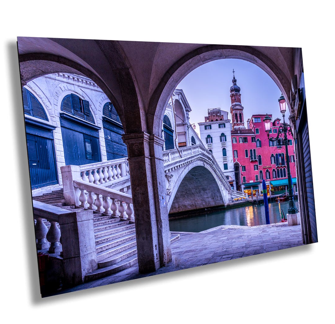 Venice, Realto Bridge, Color, Italy, Iconic, Landmark - Etsy