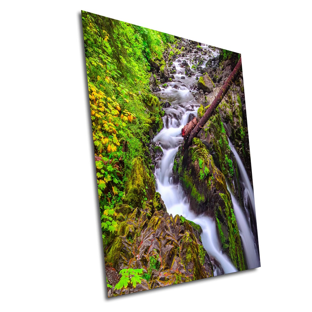WA Olympic NP Sol Duc Falls, River Color Vertical - Etsy