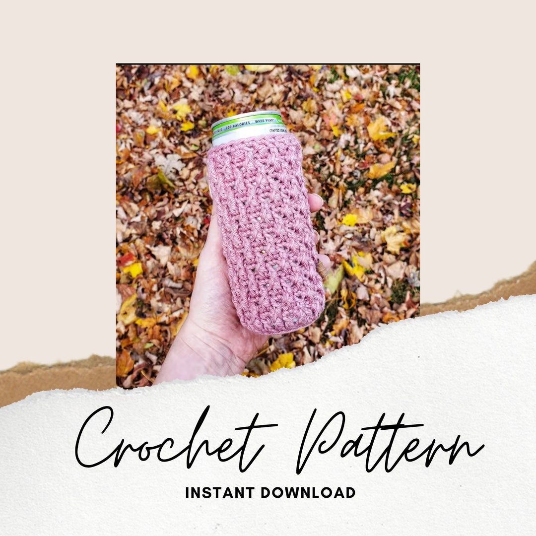 Quick & Easy Crochet Pattern Tall Slim Can Cozy Alpine - Etsy