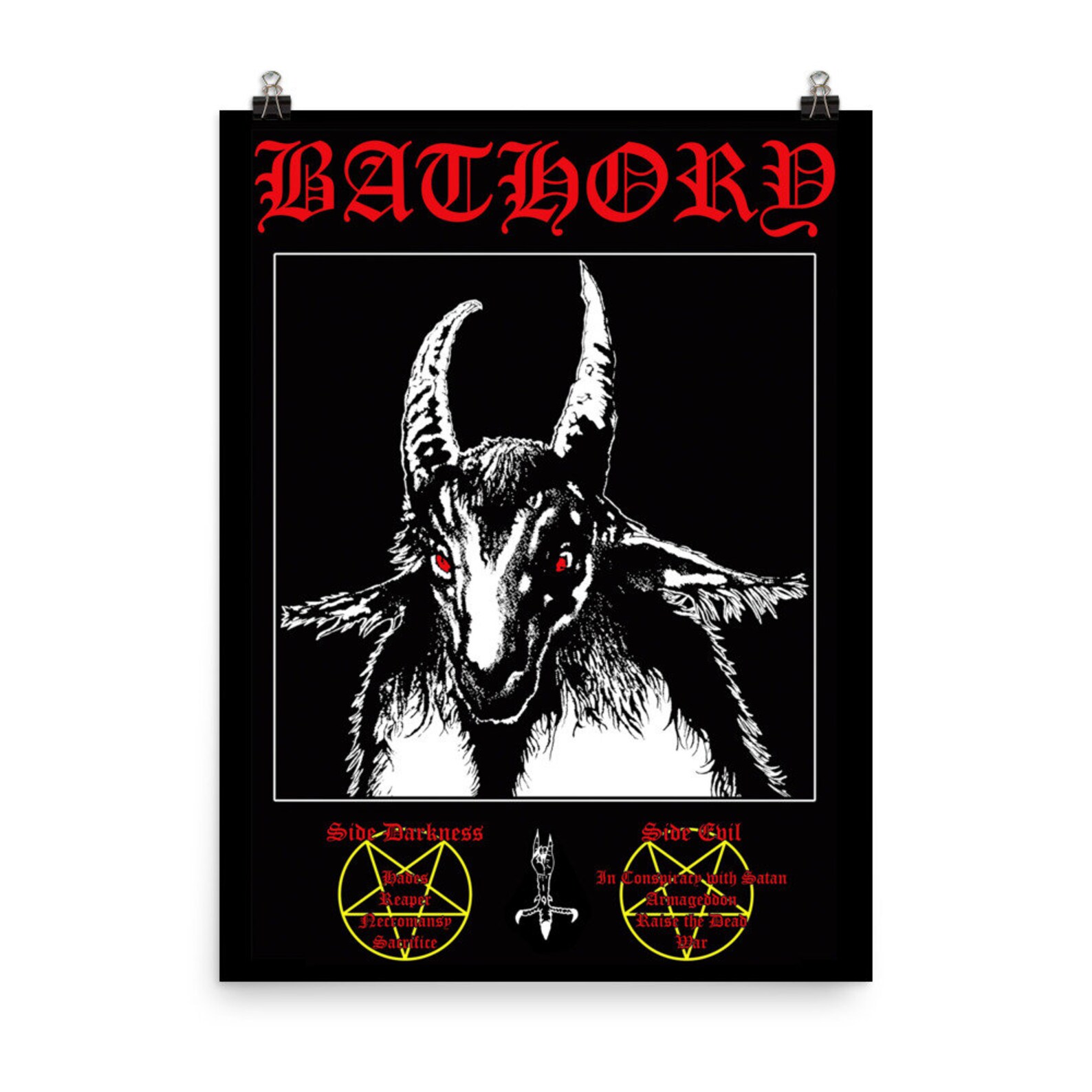 BATHORY GOAT 18 X 24 LARGE Poster | Etsy