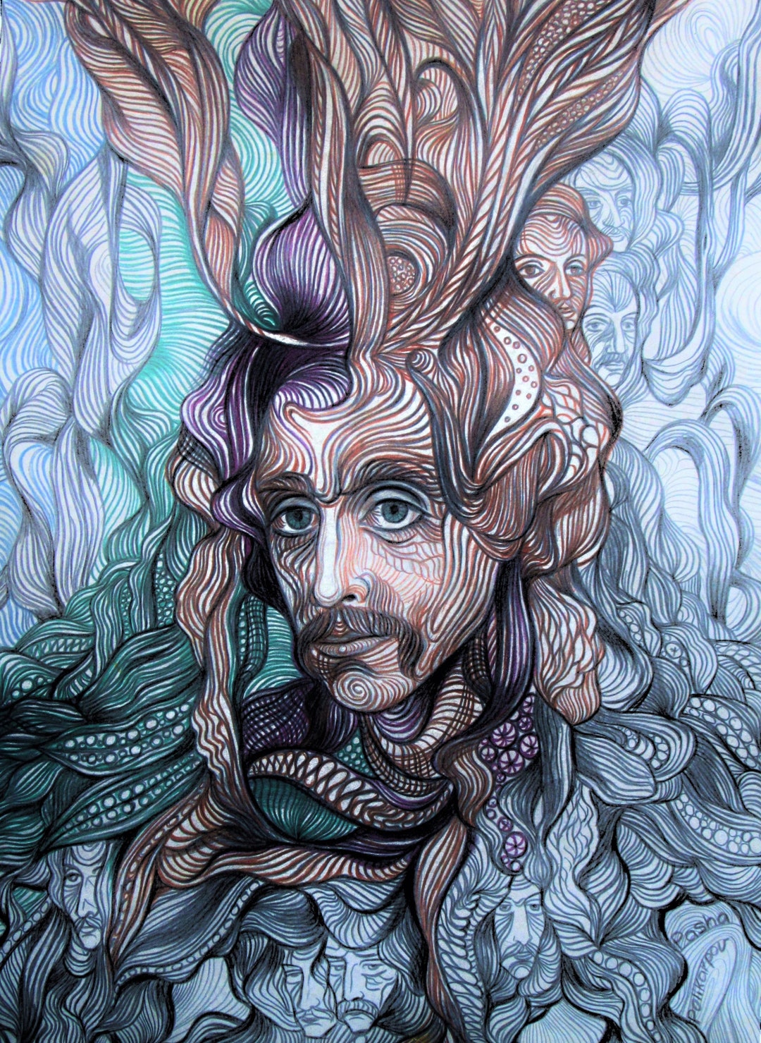 Waking Up, 20X24, Fantasy, Surrealist Moody Dark Academia Gothic ...