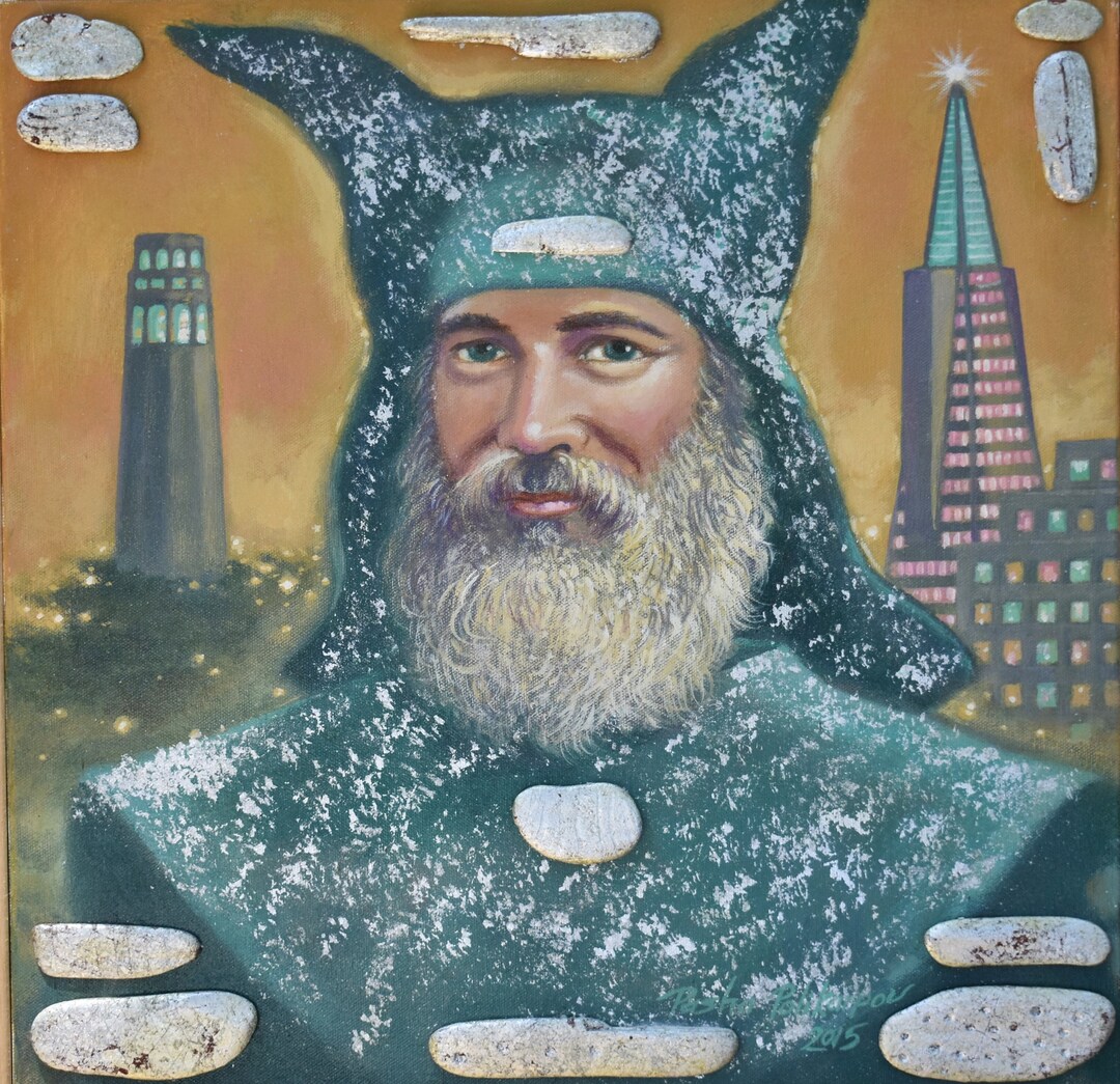 Viking,original Art,carnival,san Francisco,halloween,fairies,folk Art ...