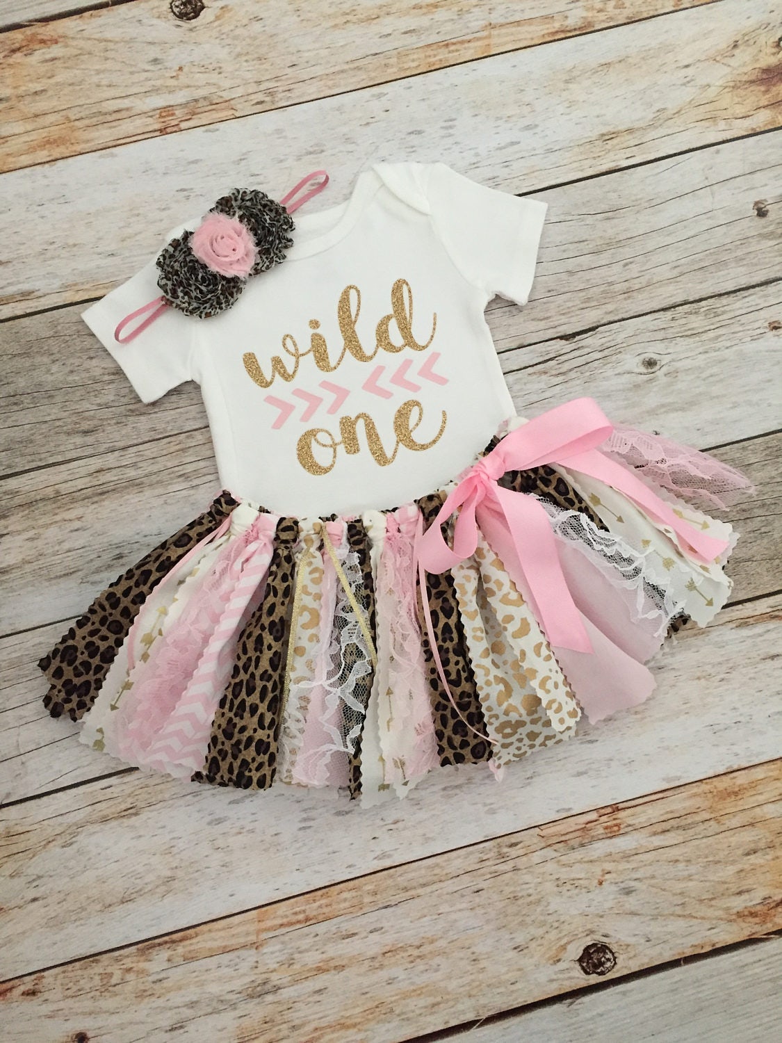 Wild One Birthday Theme Girl Outfit - Etsy