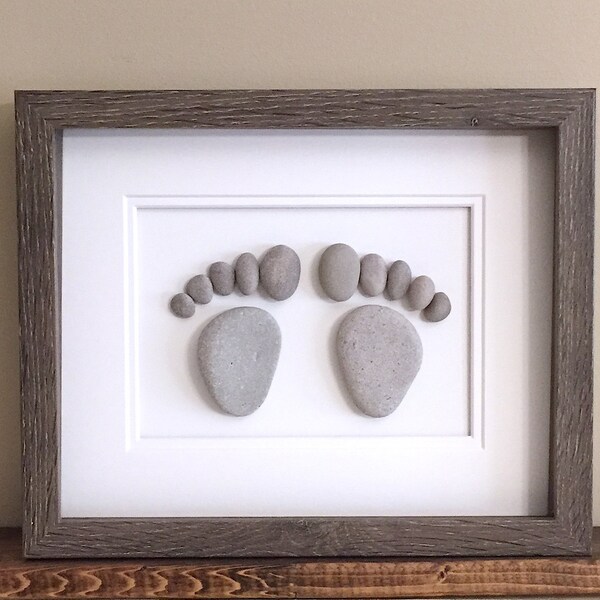 Newborn Pebble Art - Etsy