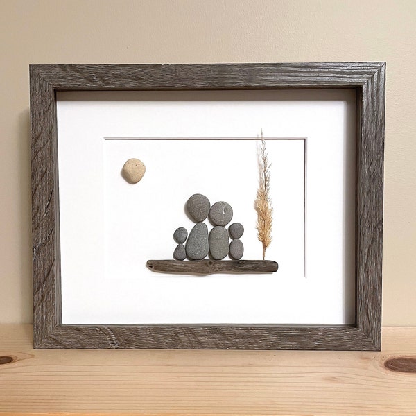 Pebble Art Family - Etsy