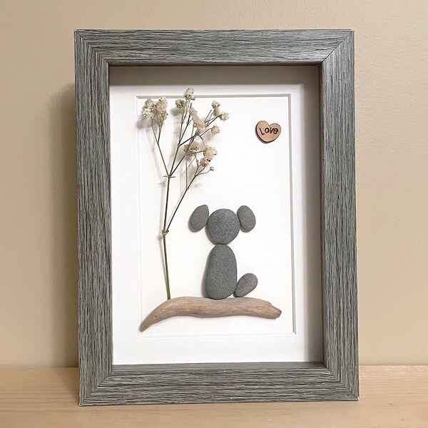 Dog Pebble Art - Etsy