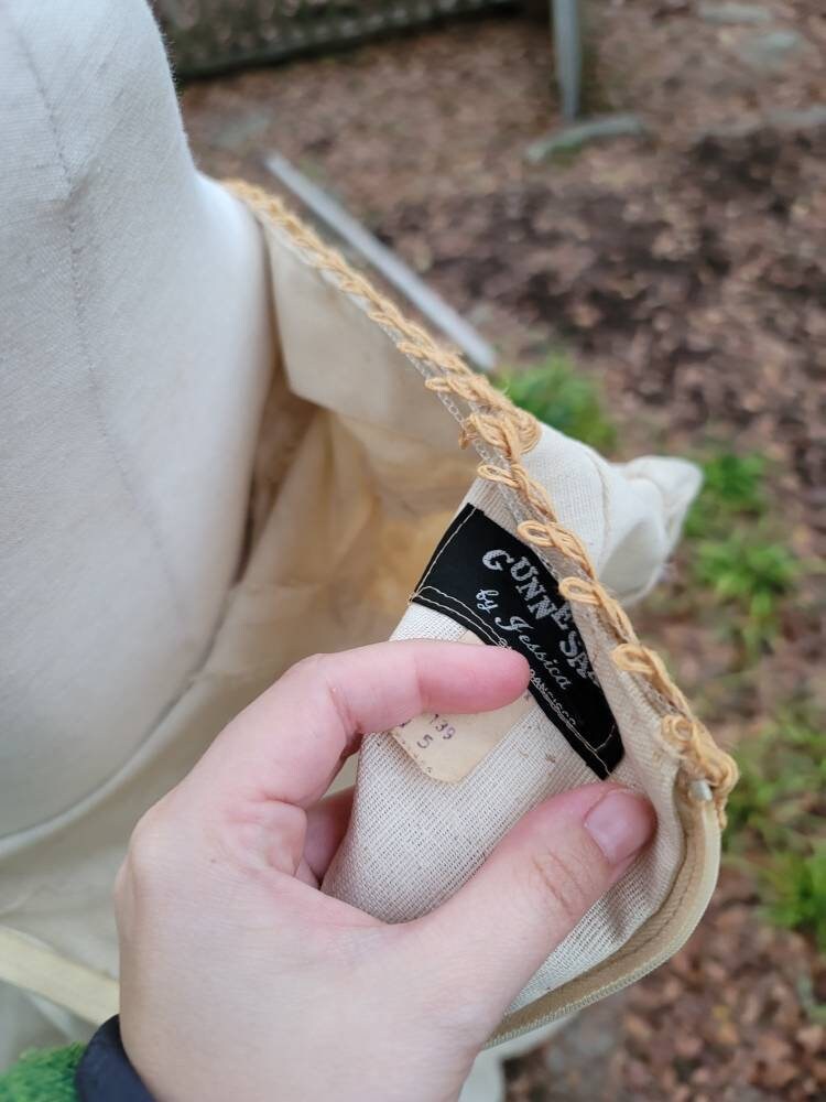 Vintage Gunne Sax Kleid XS 5 Maxi Kleid Spitze Muslin weiß | Etsy