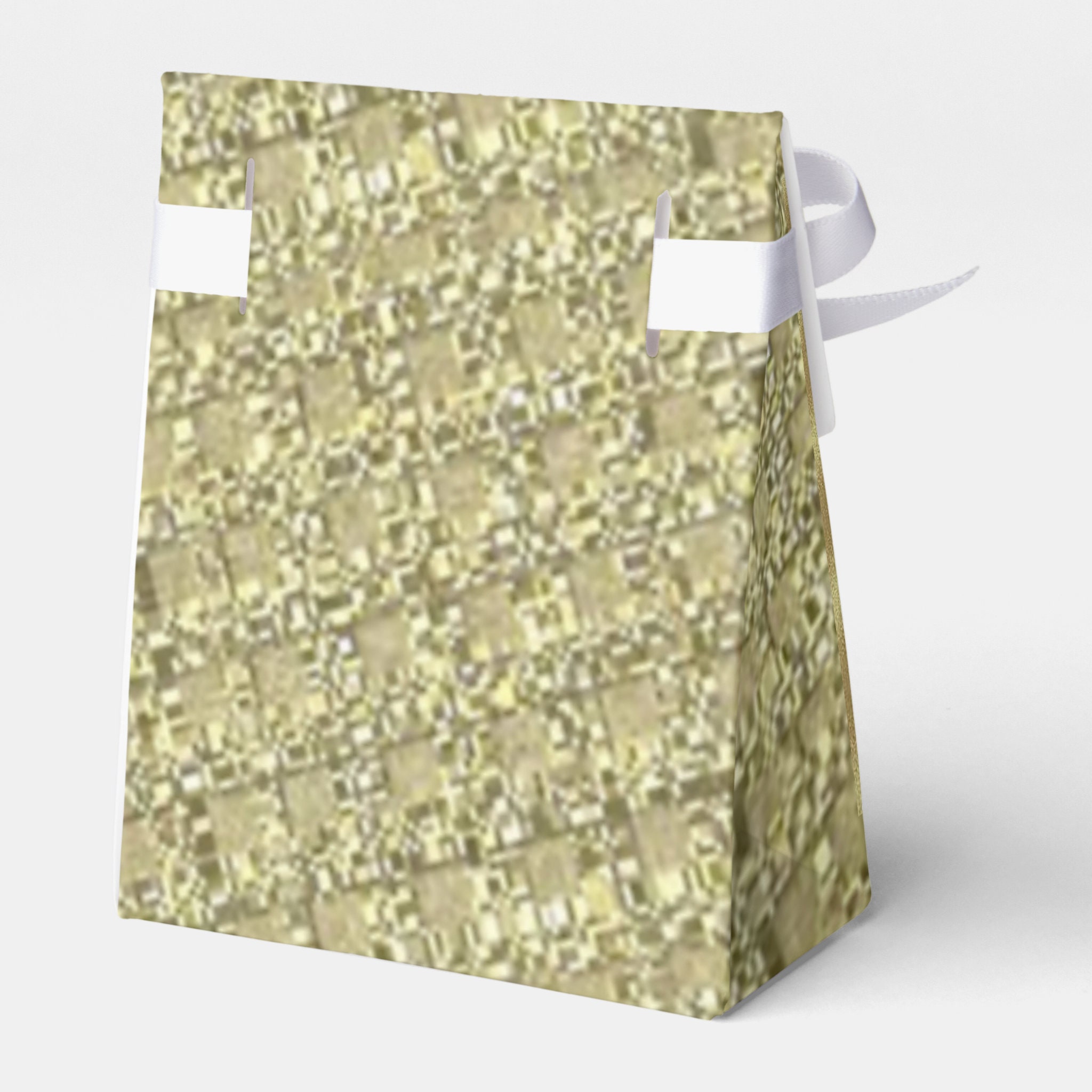 Golden 50th Anniversary Pinch Party Favor Box- Instant Download - Add ...