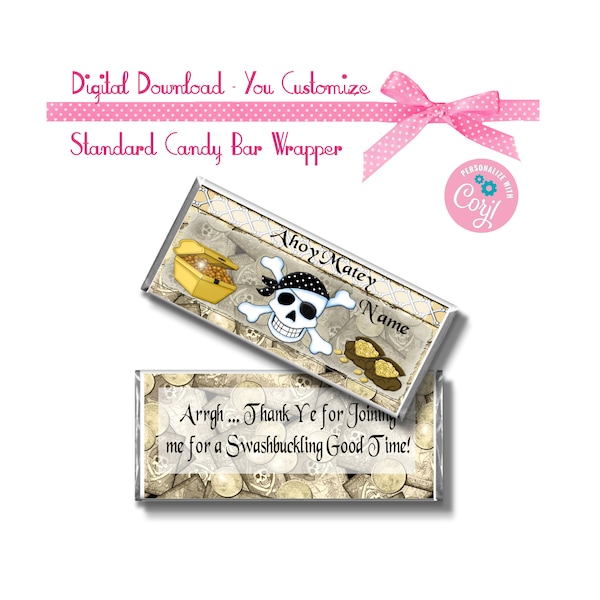 Pirate Theme Candy - Etsy