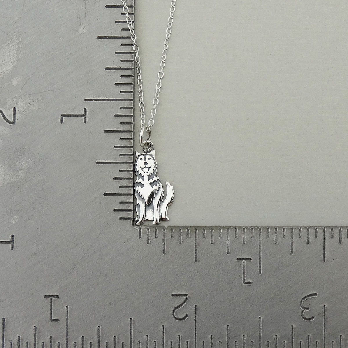 Personalized Siberian Husky Charm Necklace - 925 Sterling Silver ...