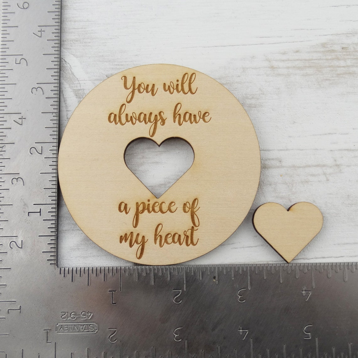 You Will Always Have A Piece of My Heart Memorial Round Magnet - Etsy