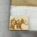 Woodland Bear Wooden Magnet Lasered Basswood Outdoors - Etsy