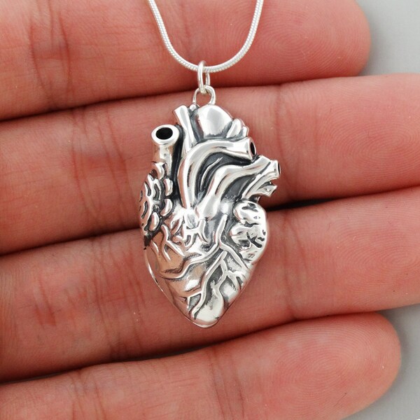 Heart Necklace - Etsy