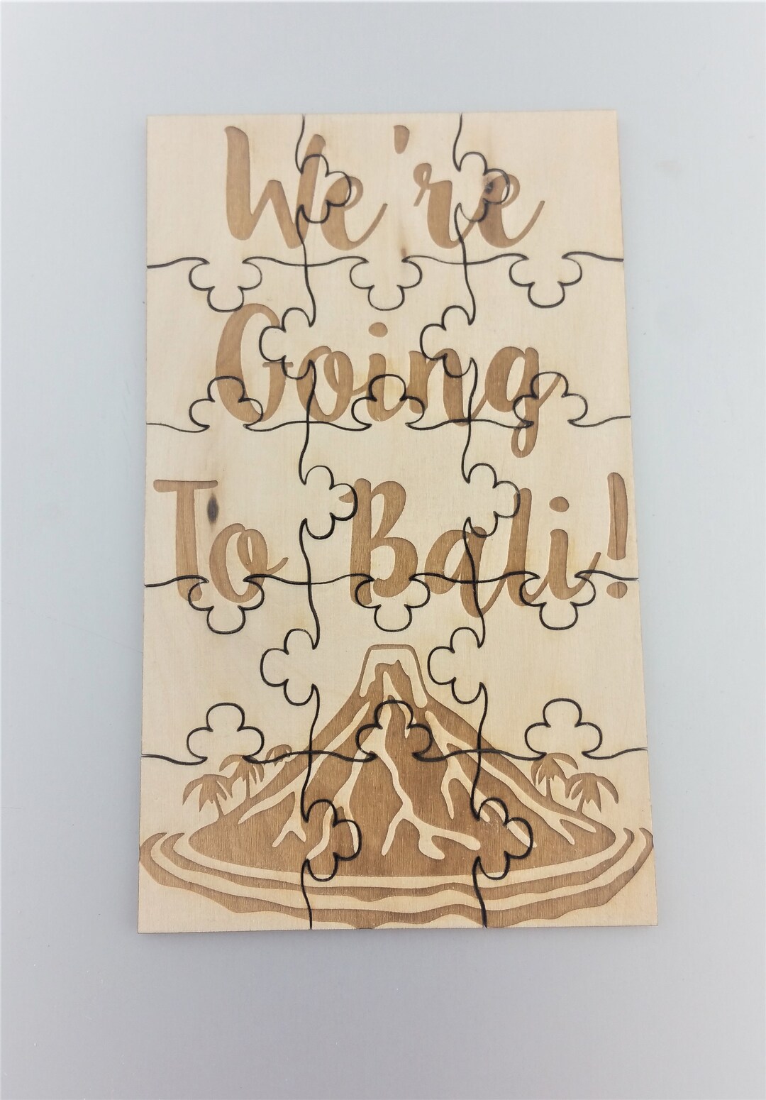 We're Going to Bali Puzzle - Basswood Lasered Jigsaw Puzzle Fun Kids ...