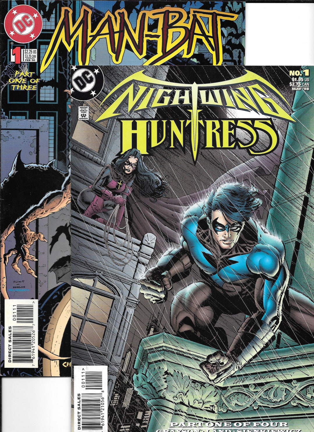 Nightwing and Huntress 1 Man-bat 1 Man-bat Vs Batman Nightwing Comics ...