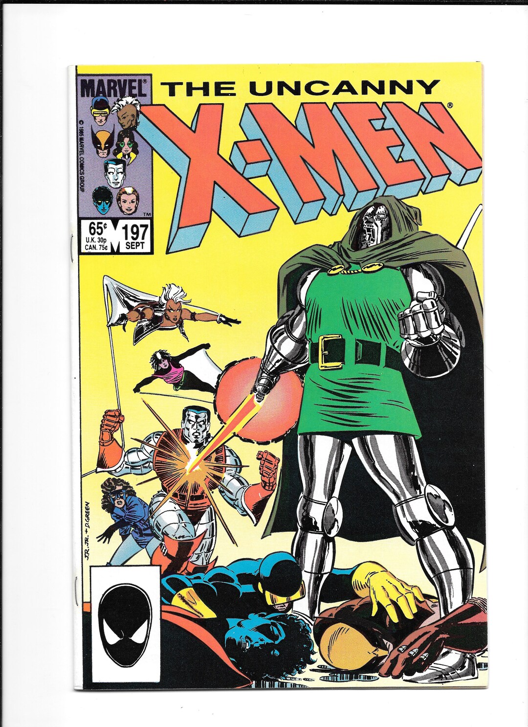X-men #197! Dr. Doom! Wolverine! Storm! Colossus and Kitty! Arcade ...