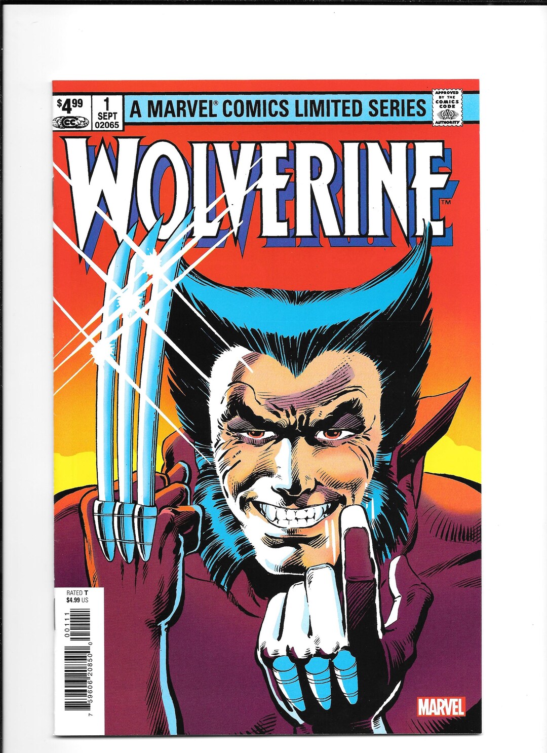 Wolverine #1! Facsimile! Frank Miller! Wolverine in Japan! 1st Yukio ...