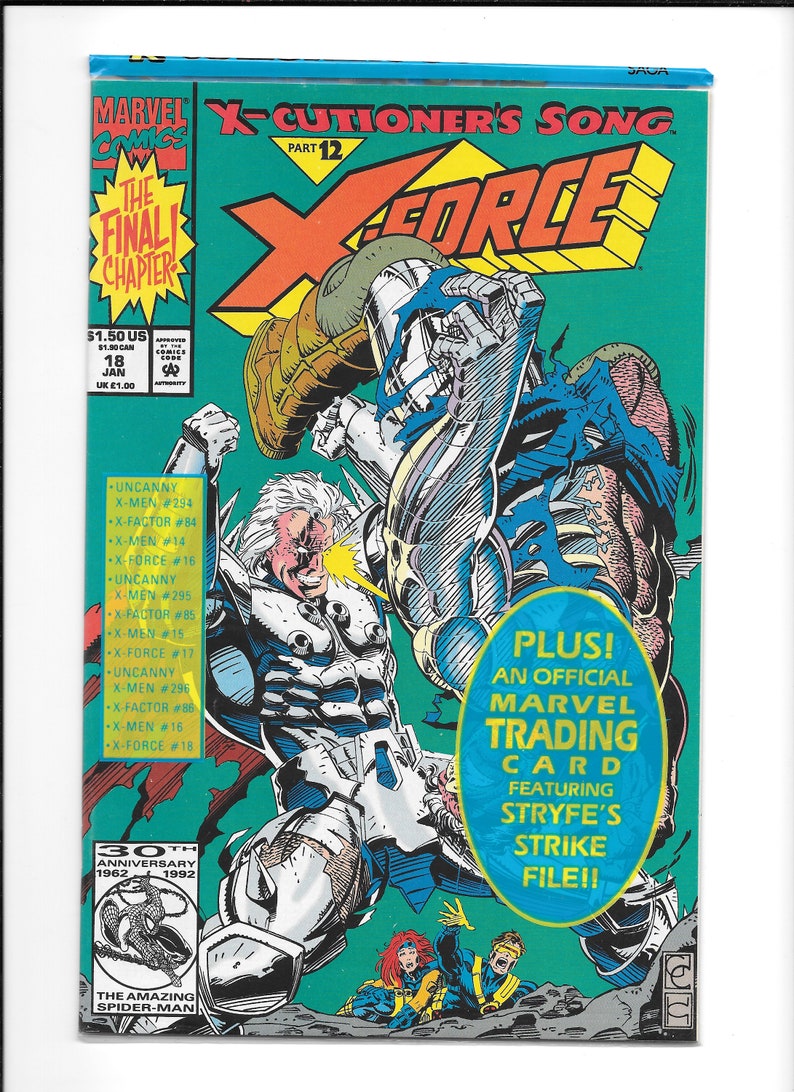 X-men 14 15 X-force 18 X-factor 84-86 6 X-men Comics X-cutioner's Song ...