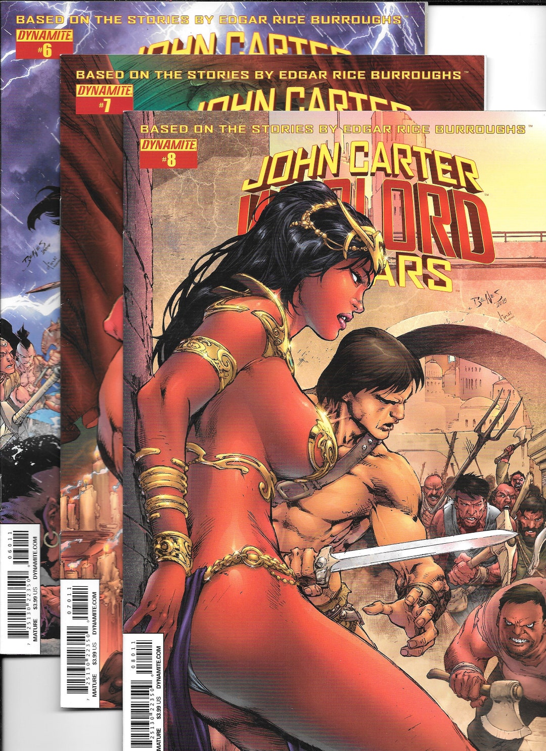 John Carter Warlord of Mars Dejah Thoris Tars Tarkis Captain Joshua Clark Edgar Barsoom Edgar ...