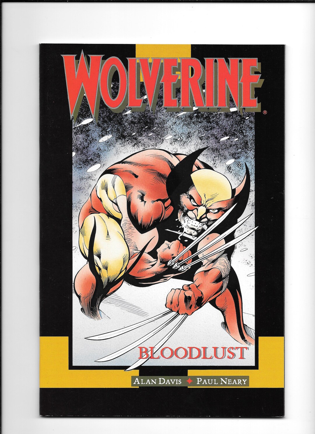 Wolverine: Bloodlust 1 1990 Marvel Graphic Novel Wolverine Vs Demons in ...