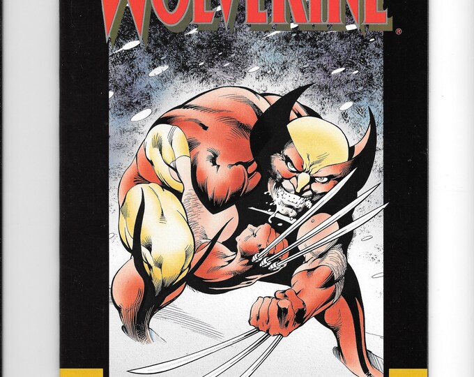 Wolverine: Bloodlust #1! 1990! Marvel Graphic Novel! Wolverine Vs ...