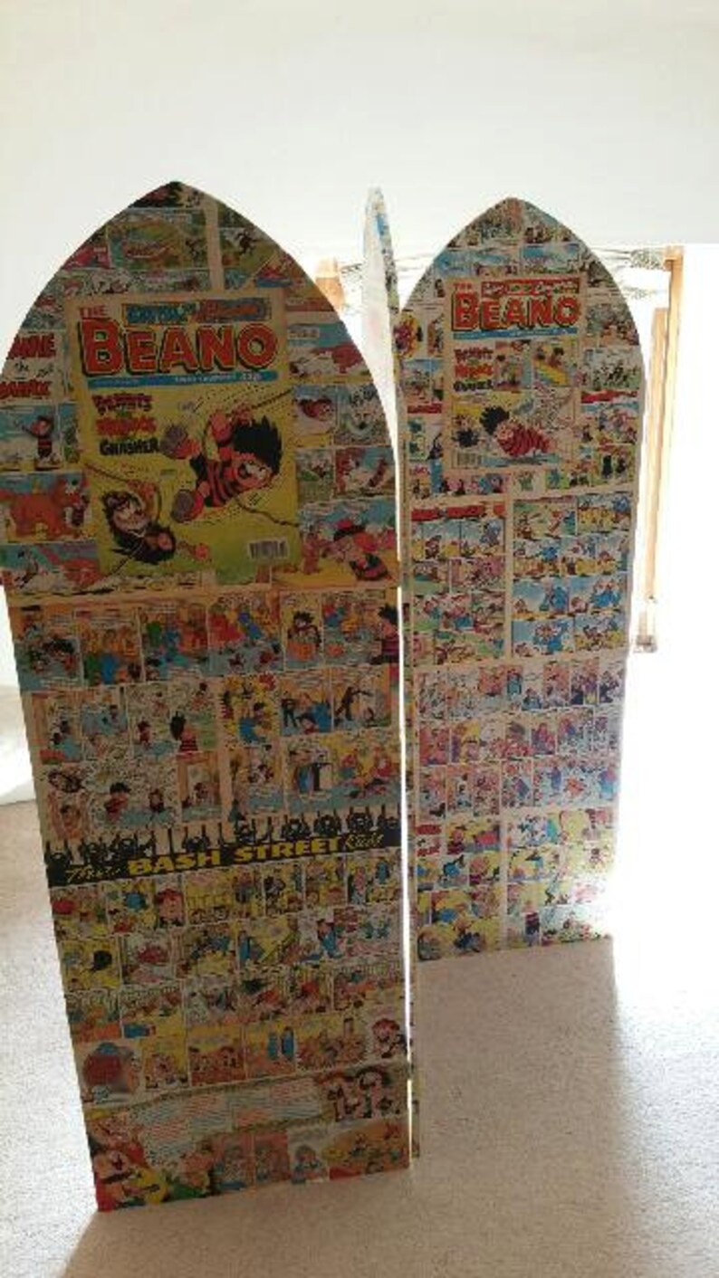 Beano/dandy Screen Room Divider - Etsy